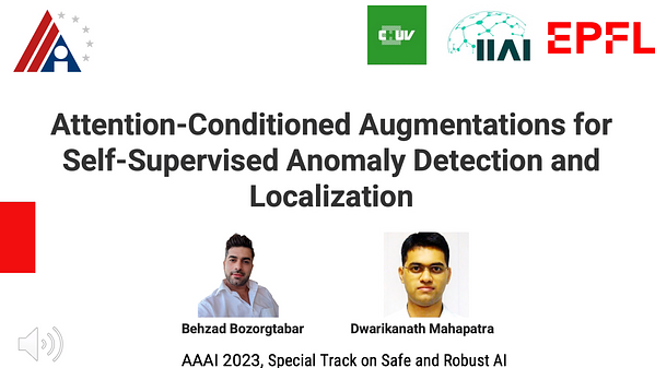 Underline Attention Conditioned Augmentations For Self Supervised Anomaly Detection And