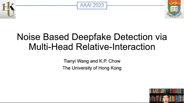 Underline | Noise Based Deepfake Detection via Multi-Head Relative-Interaction