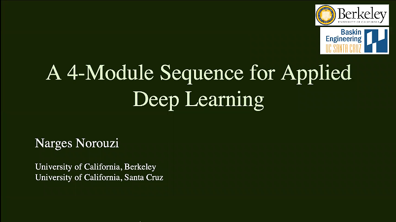 Underline | A 4-Module Sequence for Applied Deep Learning