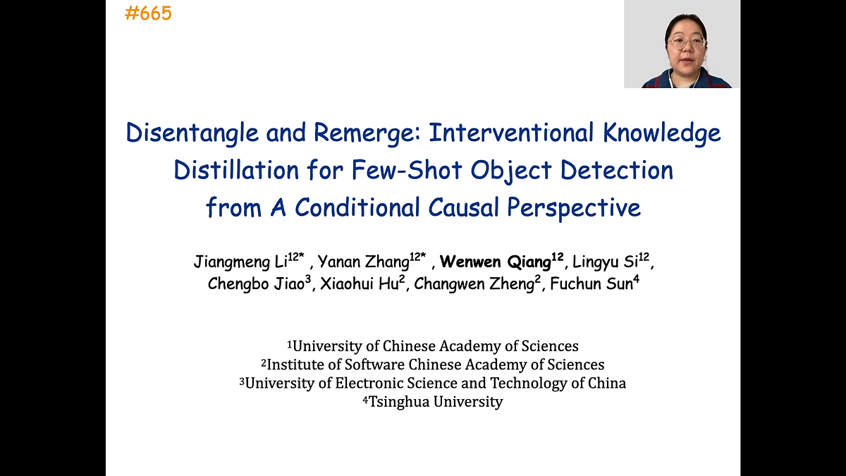 Underline Disentangle And Remerge Interventional Knowledge Distillation For Few Shot Object