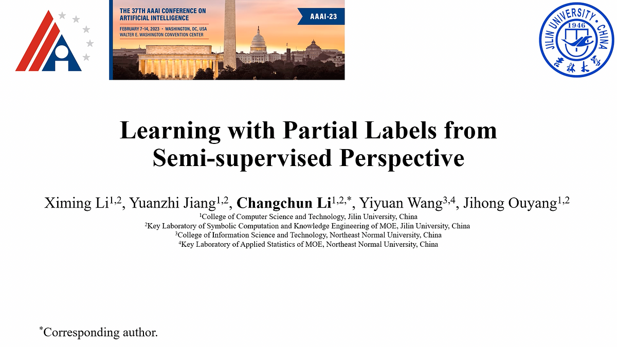 Underline | Learning with Partial Labels from Semi-supervised Perspective