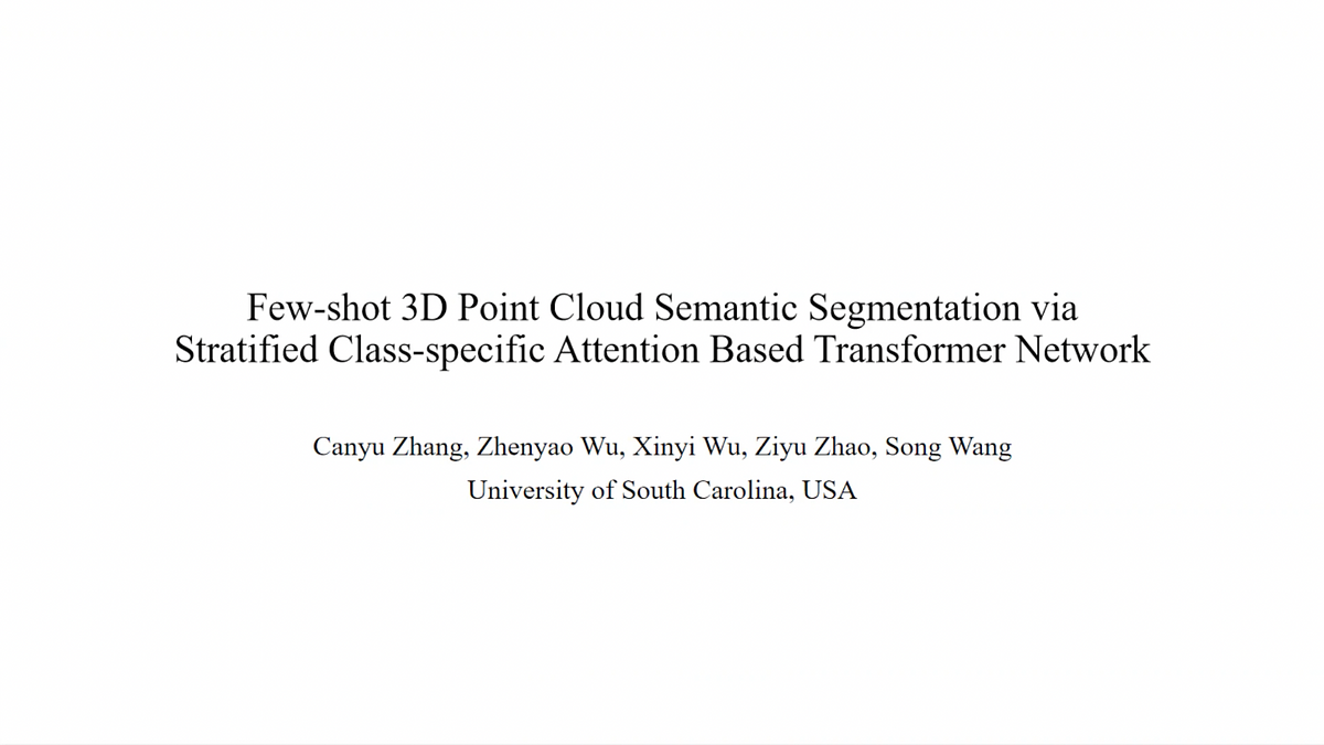 Underline | Few-shot 3D Point Cloud Semantic Segmentation via ... Underline | Few-shot 3D Point Cloud Semantic Segmentation via ...