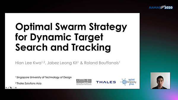 Optimal Swarm Strategy for Dynamic Target Search and Tracking | Underline