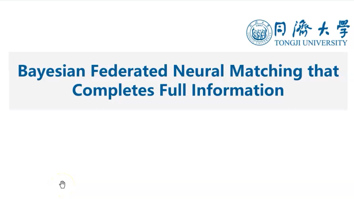 Underline Bayesian Federated Neural Matching That Completes Full Information