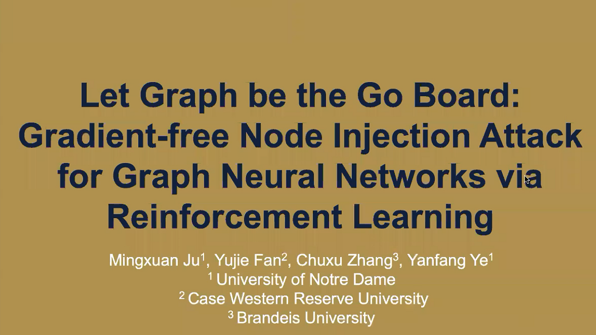 Underline | Let Graph be the Go Board: Gradient-free Node Injection Attack for Graph Neural ...