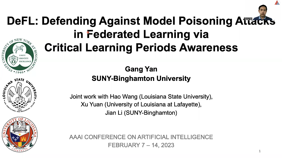 Underline | DeFL: Defending Against Model Poisoning Attacks in Federated Learning via Critical ...