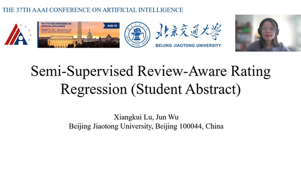 Underline | Semi-supervised Review-Aware Rating Regression (Student Abstract)