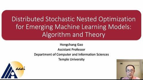 Underline | Distributed Stochastic Nested Optimization for Emerging ...