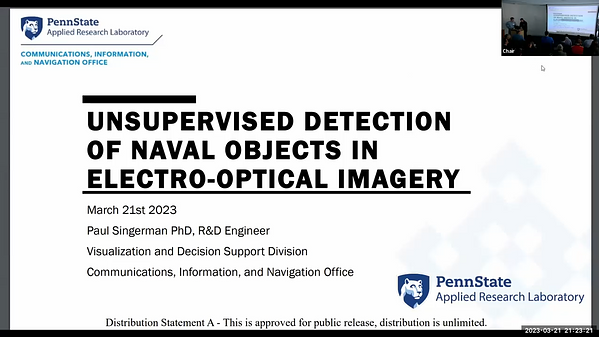 Underline Unsupervised Detection Of Naval Objects In Electro Optical