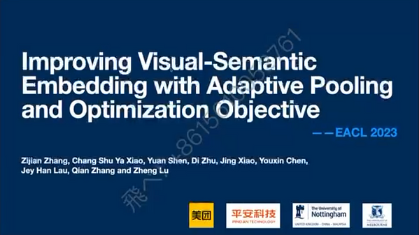 Underline Improving Visual Semantic Embedding With Adaptive Pooling And Optimization Objective