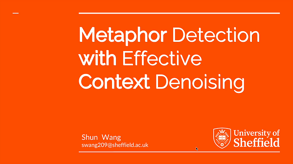 Underline | Metaphor Detection with Effective Context Denoising