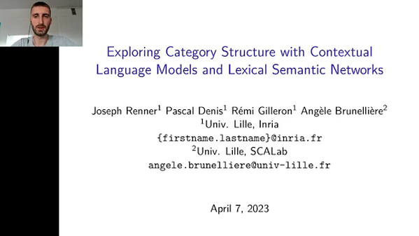 Underline | Exploring Category Structure with Contextual Language Models and Lexical Semantic ...
