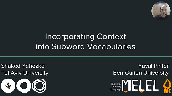Underline | Incorporating Context into Subword Vocabularies