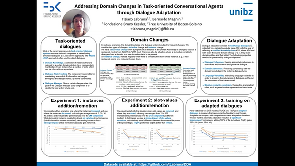 Underline | Addressing Domain Changes in Task-oriented Conversational Agents through Dialogue ...
