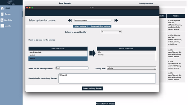 Underline | ITMT: Interactive Topic Model Trainer