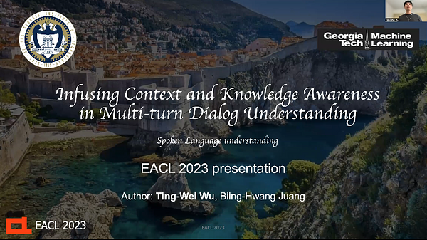 Underline | Infusing Context and Knowledge Awareness in Multi-turn Dialog Understanding