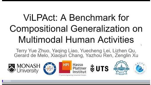 Underline Vilpact A Benchmark For Compositional Generalization On Multimodal Human Activities