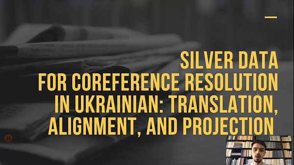 Underline | Silver Data for Coreference Resolution in Ukrainian ...