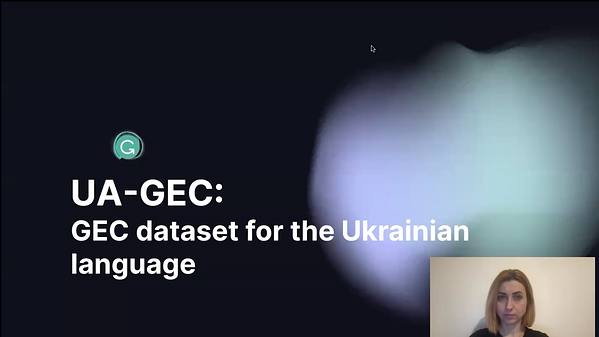 UA-GEC: Grammatical Error Correction and Fluency Corpus for the ...