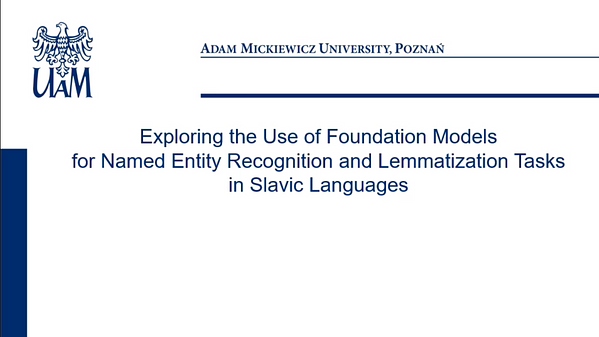 Underline | Exploring the Use of Foundation Models for Named Entity Recognition and ...