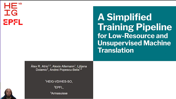 Underline | A Simplified Training Pipeline for Low-Resource and Unsupervised Machine Translation
