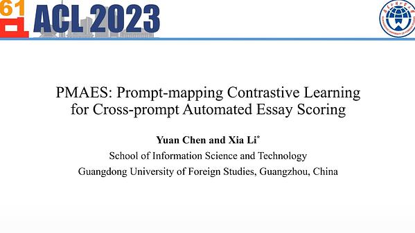 Underline | PMAES: Prompt-mapping Contrastive Learning for Cross-prompt ... Underline | PMAES: Prompt-mapping Contrastive Learning for Cross-prompt ...
