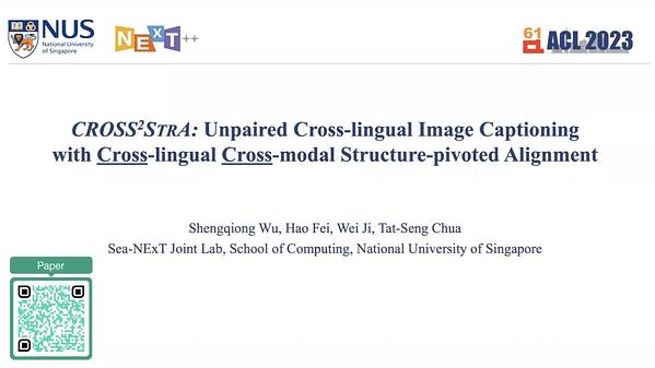Underline | Cross2StrA: Unpaired Cross-lingual Image Captioning with ... Underline | Cross2StrA: Unpaired Cross-lingual Image Captioning with ...