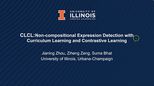 Underline Clcl Non Compositional Expression Detection With Contrastive Learning And