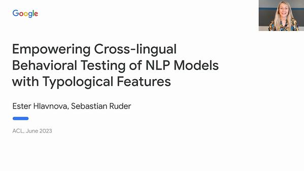 Underline | Empowering Cross-lingual Behavioral Testing of NLP Models ...