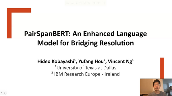 Underline | PairSpanBERT: An Enhanced Language Model for Bridging ... Underline | PairSpanBERT: An Enhanced Language Model for Bridging ...