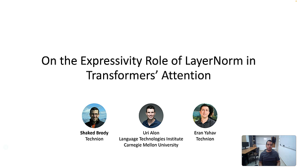 On the Expressivity Role of LayerNorm in Transformers' Attention | Underline