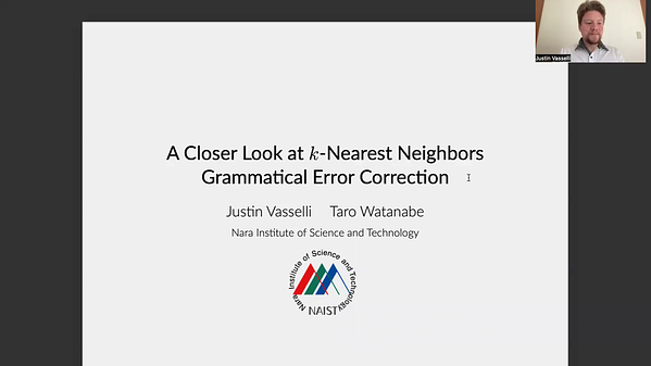 Underline | A Closer Look at k-Nearest Neighbors Grammatical Error Correction