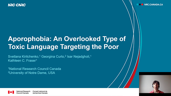 Aporophobia: An Overlooked Type of Toxic Language Targeting the Poor ...