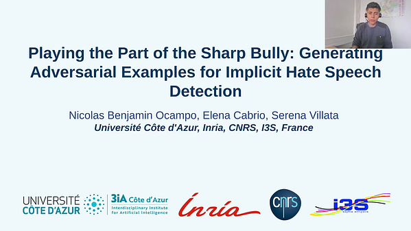 Underline | Playing the Part of the Sharp Bully: Generating Adversarial ... Underline | Playing the Part of the Sharp Bully: Generating Adversarial ...
