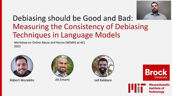 Debiasing should be Good and Bad | Underline