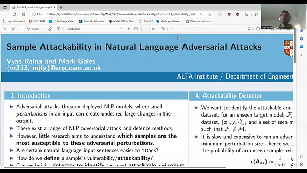 Sample Attackability in Natural Language Adversarial Attacks | Underline