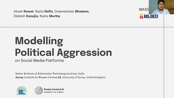 Modelling Political Aggression on Social Media Platforms | Underline