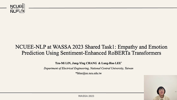 Underline | NCUEE-NLP at WASSA 2023 Shared Task 1: Empathy and Emotion ... Underline | NCUEE-NLP at WASSA 2023 Shared Task 1: Empathy and Emotion ...