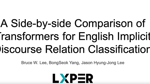 Underline A Side By Side Comparision Of Transformers For English Implicit Discourse Relation