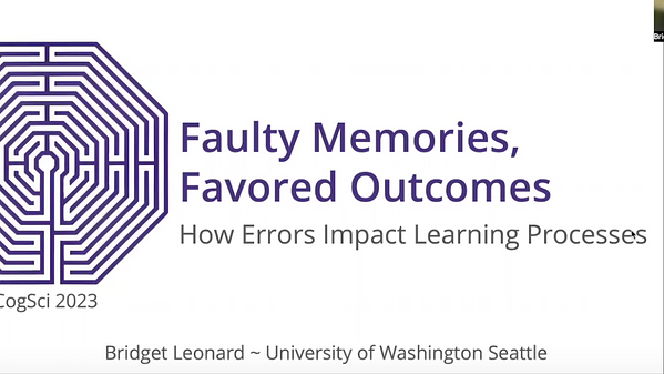 Underline | Faulty Memories, Favored Outcomes: How Errors Impact Learning Processes