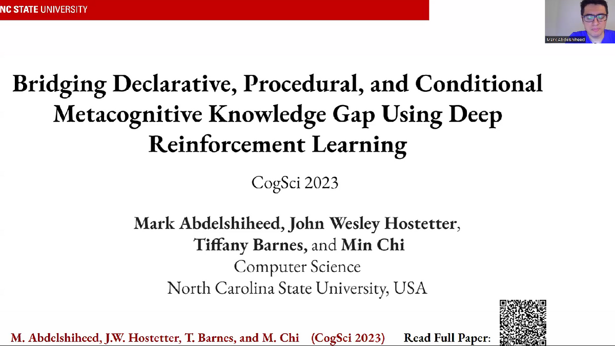 Underline Bridging Declarative Procedural And Conditional Knowledge Gap Using Deep