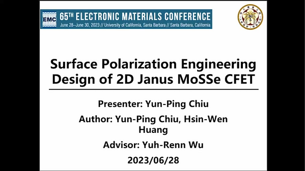 Surface Polarization Engineering Design of 2D Janus MoSSe Complementary ...