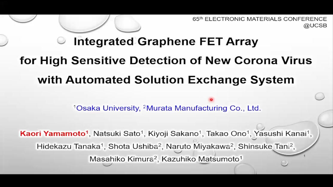 Underline | Integrated Graphene FET Array for High Sensitive Detection ...