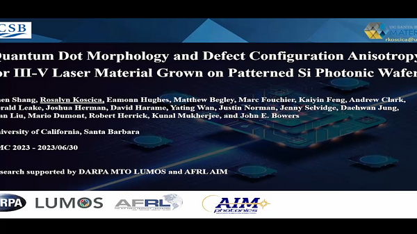 Quantum Dot Morphology and Defect Configuration Anisotropy for III-V ...