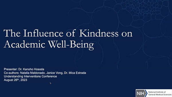 Underline | The Influence of Kindness on Academic Well-Being