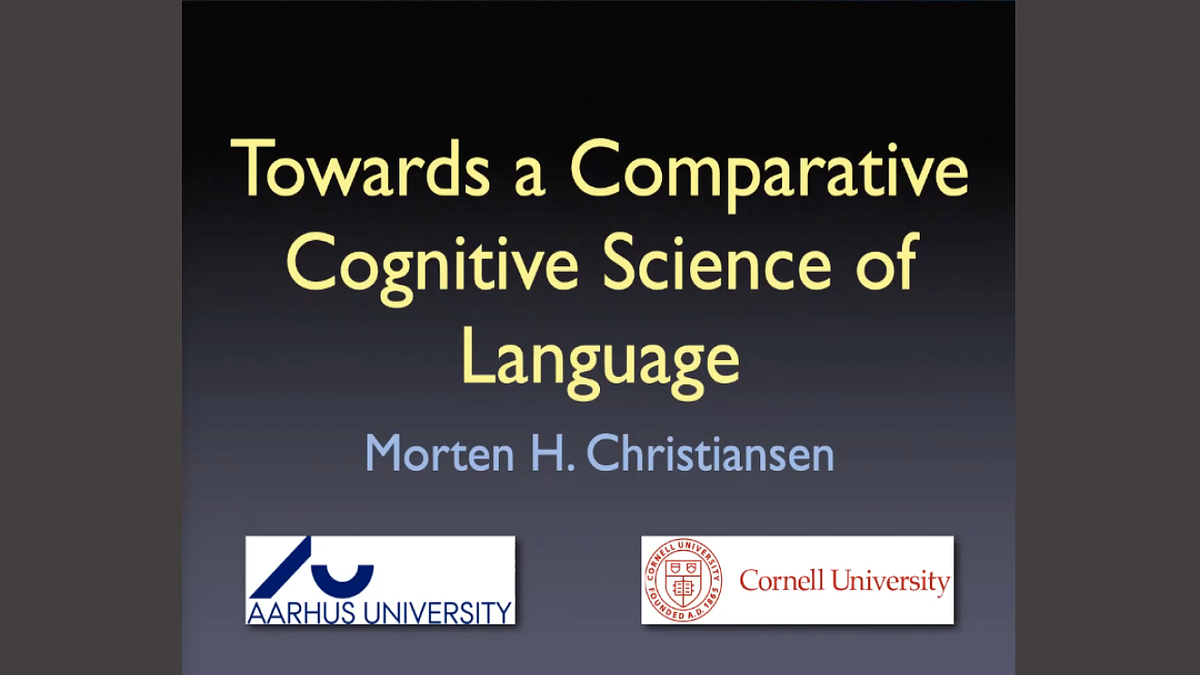 Underline | Towards a Comparative Cognitive Science of Language