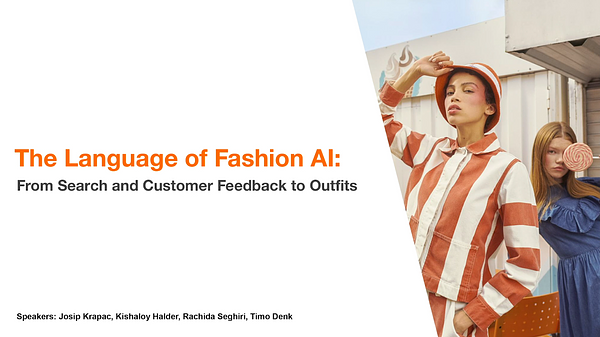 Zalando - The Language of Fashion AI at Zalando: From Search and ...