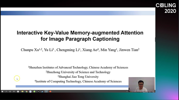 Interactive Key-Value Memory-augmented Attention for Image Paragraph Captioning | Underline