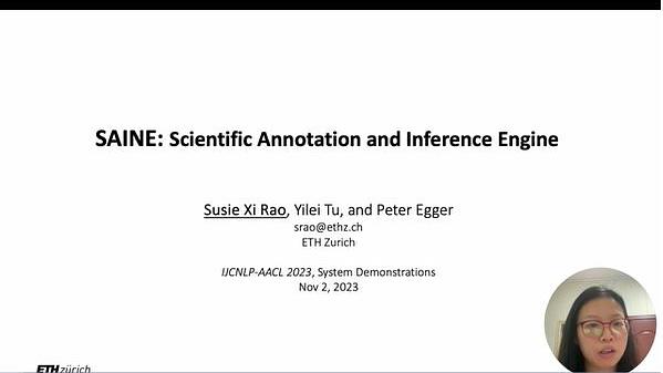 Underline | SAINE: Scientific Annotation and Inference Engine of ...
