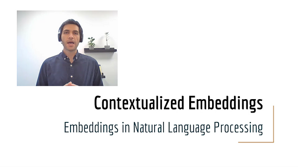 6 Contextualized Embeddings Underline